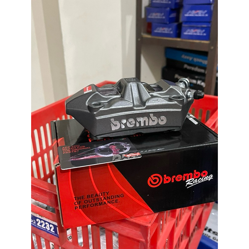 Right Caliper MONOBLOCK RADIAL PIT 100 BREMBO M SERIES M4 M7 M432 BREMO MONOBLOCK RADIAL ...