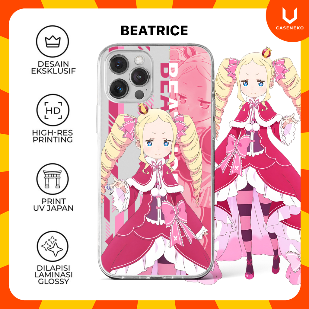 Custom Case Beatrice Re:Zero kara Hajimeru Isekai Seikatsu Rezero ...