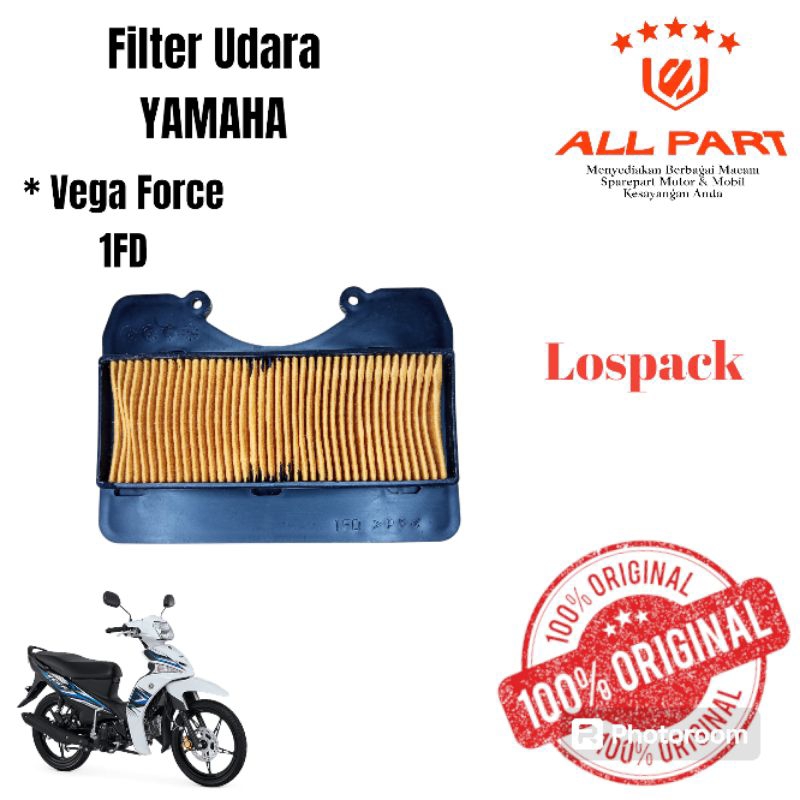 (ORIGINAL) Yamaha vega force fi air Filter code 1FD | Shopee Malaysia