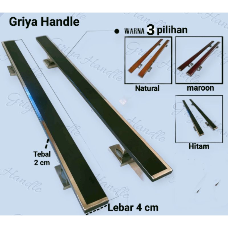 Minimalist House Door Handle length 35 cm 45 cm 60 cm 80 cm 100 cm ...