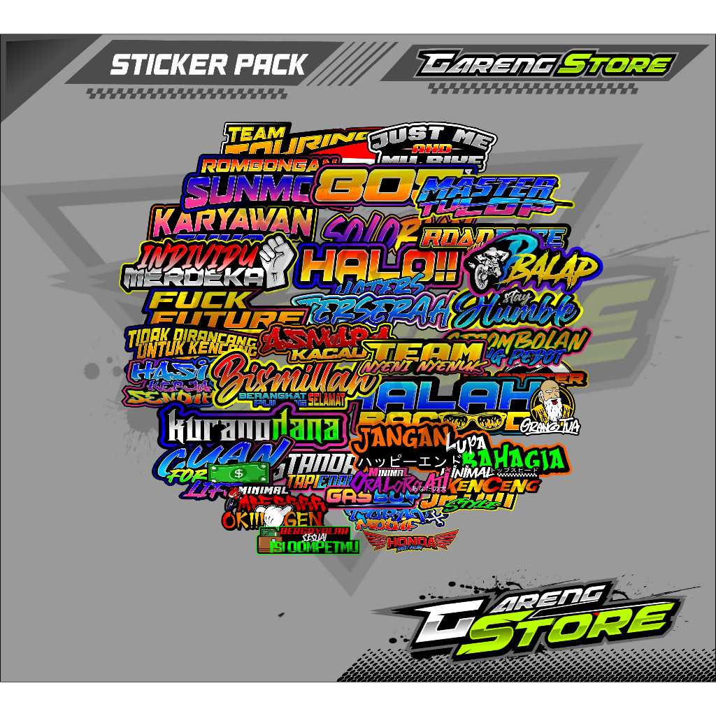 Viral Word STICKER PACK/Latest Words STICKER/Helmet STICKER/TUMBLER ...