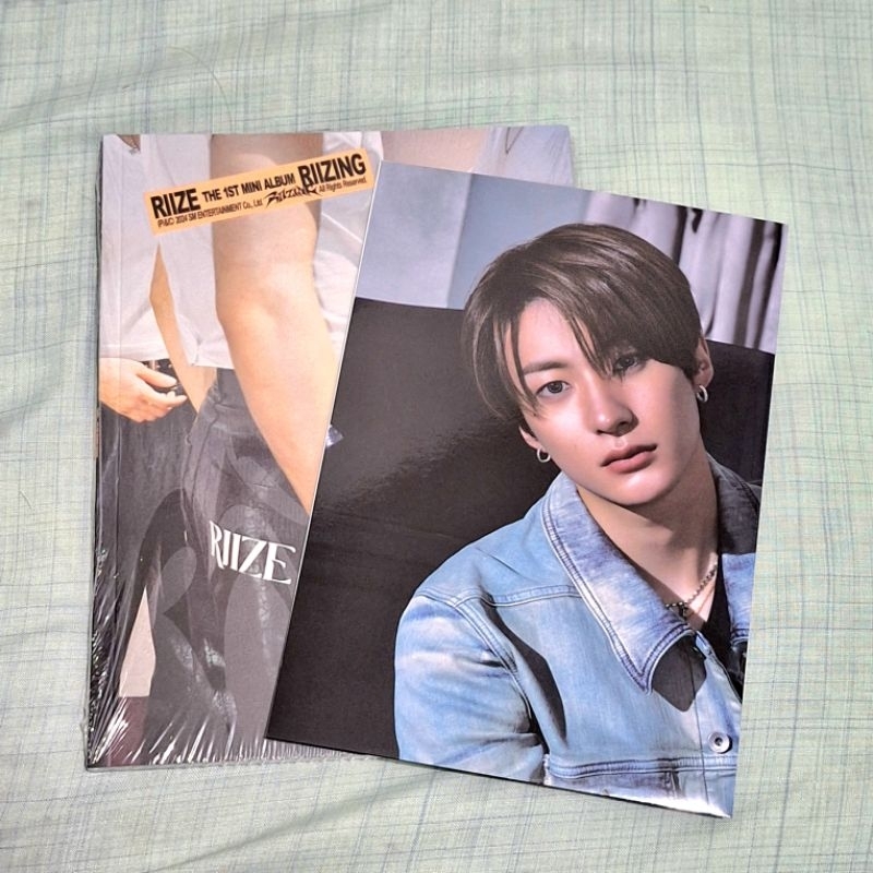 [ALBUM Only] RIIZE 1ST MINI ALBUM RIIZING - PHOTOBOOK BOOM BOOM BASS VER+ANTON POSTER | Shopee ...