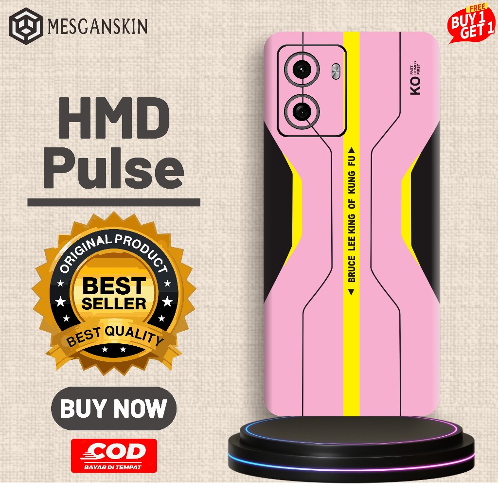 Double Cool! Get 2 PCS Garskin Protective Stickers for HMD Pulse with ...