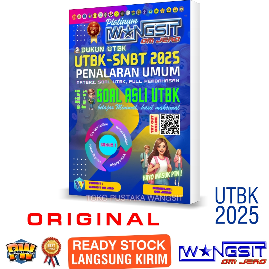 Wangsit Book UTBK SNBT TPS 2025 - Wangsit Book OM JERO UTBK SNBT ...