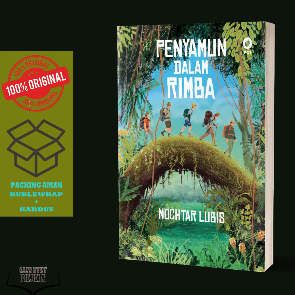 The Novel Book of Enforcing in the Jungle - Mochtar Lubis | Shopee Malaysia
