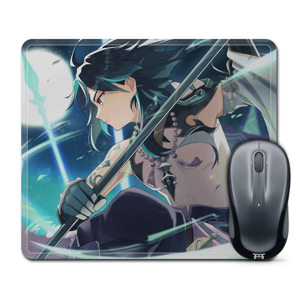 Xiao SIDE - GENSHIN IMPACT anime game gaming Mouse pad, Rubber material ...