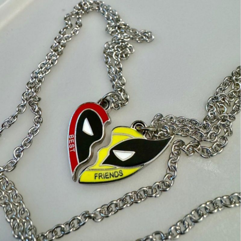 Deadpool & Wolverine Chain Necklace Best Friends Marvel Studios 20th ...