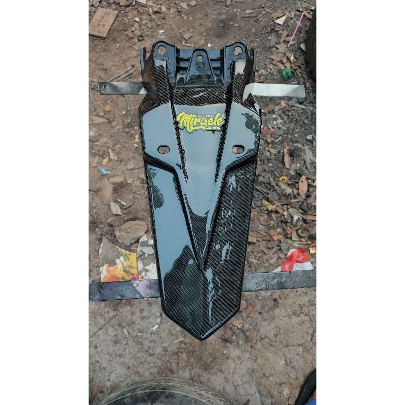 Pcx 160 rear fender original carbon kevlar coated | Shopee Malaysia