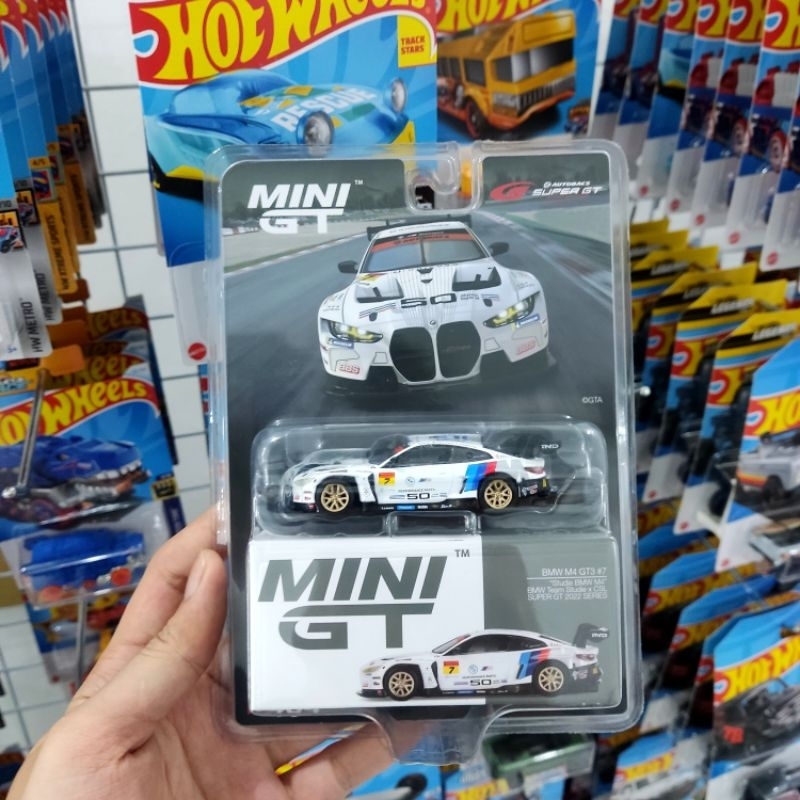 Mini GT 484 BMW M4 GT3 7 BMW Team Studies x CSL 2022 Super GT Series ...