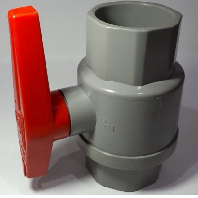 Stop faucet Ball valve ballvalve PVC 2" dim inch KDJ made in Taiwan PVC faucet | Shopee Malaysia