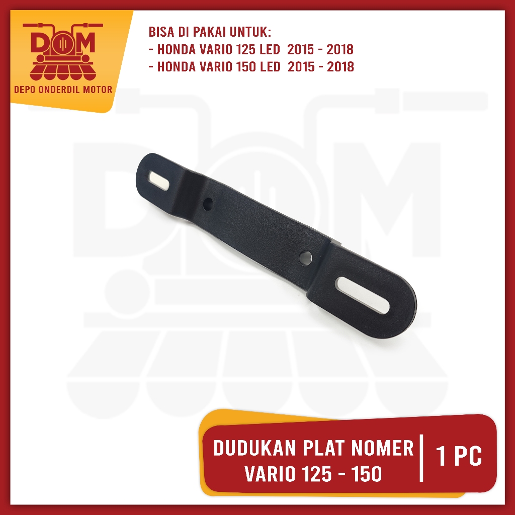 Vario 150 Plastic Front Number Plate Holder (PSP) Pangkon Bracket Honda ...