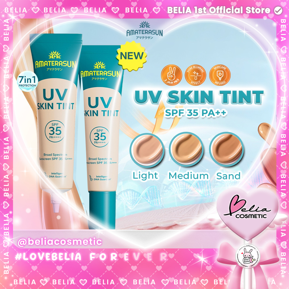 BELIA AMATERASUN UV Skin Tint SPF 35 PA++++ 25gr | Broad Spectrum ...