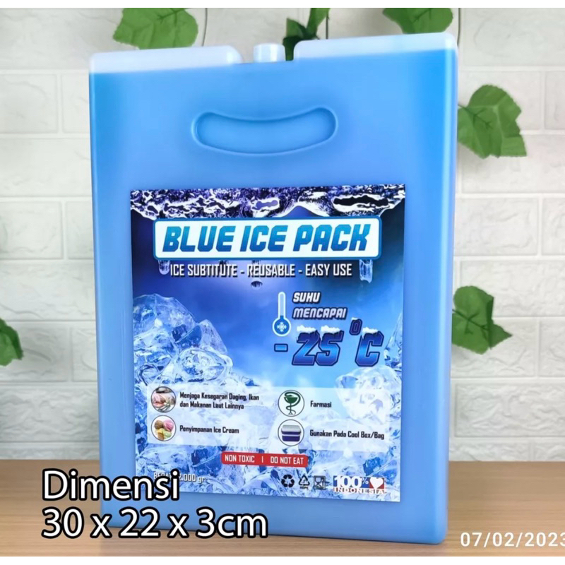 Big Ice Pack Blue Ice Pack Large Box Replacement Dry Ice Original ...