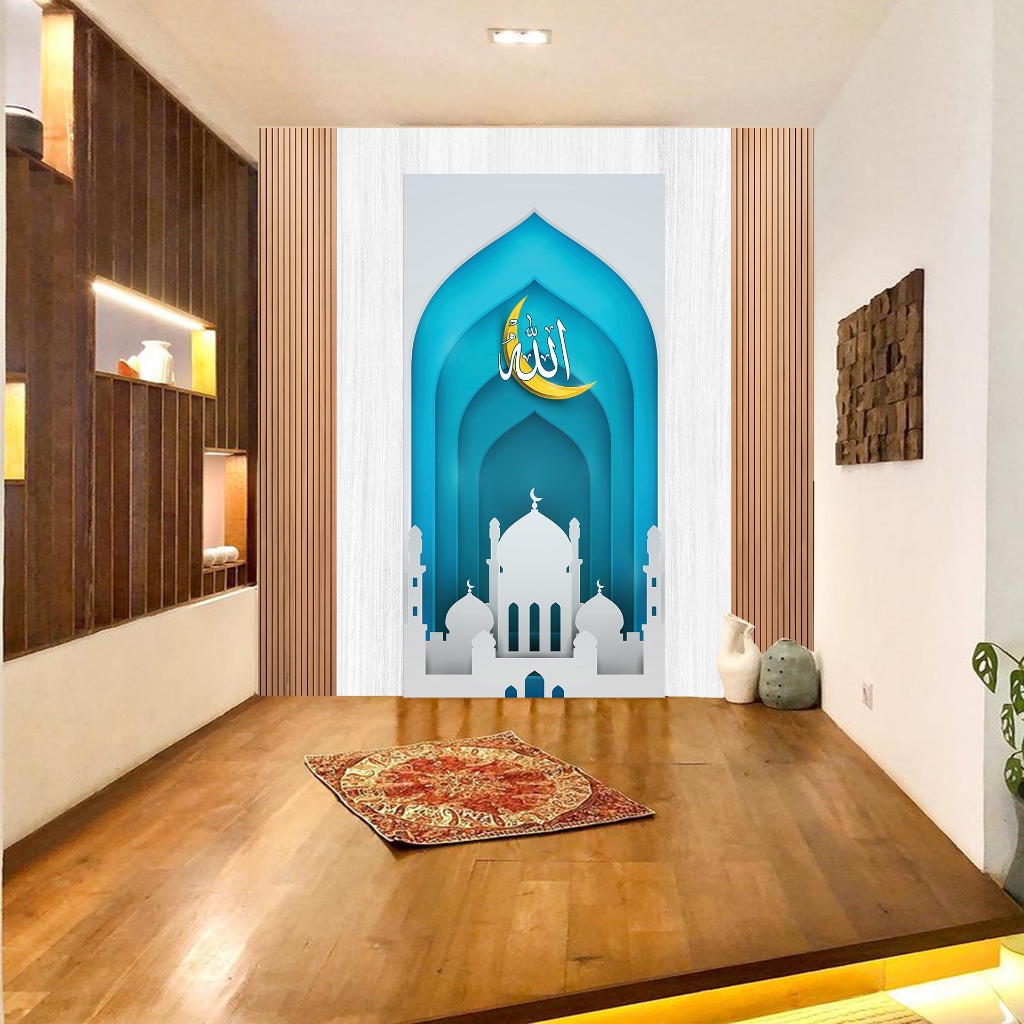 MIHRAB MUSHOLLA STICKERS FOR HOUSE, OFFICE ETC ISLAMIC THEMES / WALL ...