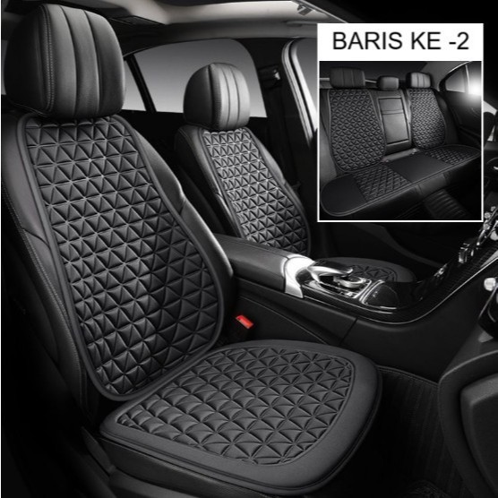 Toyota Innova Zenix Cover 3D Seat Back Leather 2-row Seat | Shopee Malaysia