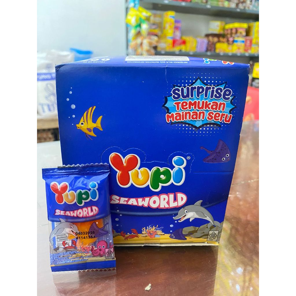 Yupi Seaworld 1 Box contains 24 Pcs | Shopee Malaysia