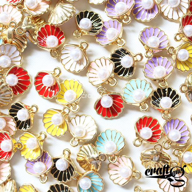 Craftgue - Enamel Iron Charm (5pcs) | Shopee Malaysia