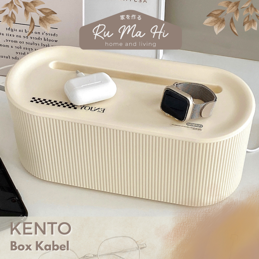 RUMAHI - KENTO Aesthetic Electrical Plug Organizer Organizer Modern USB ...