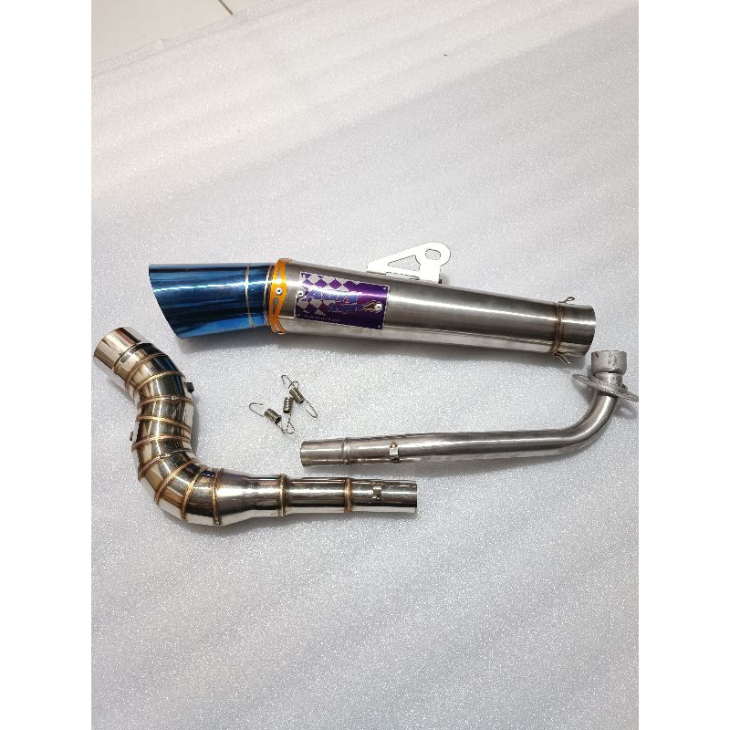 Aun Pipe canister conical open specs exhaust Pipe for Wave 125 Xrm 110/ ...
