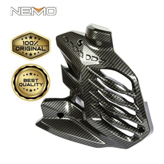 New NMAX Connected 2020-2024 Carbon Radiator Fan Cover Original NEMO ...