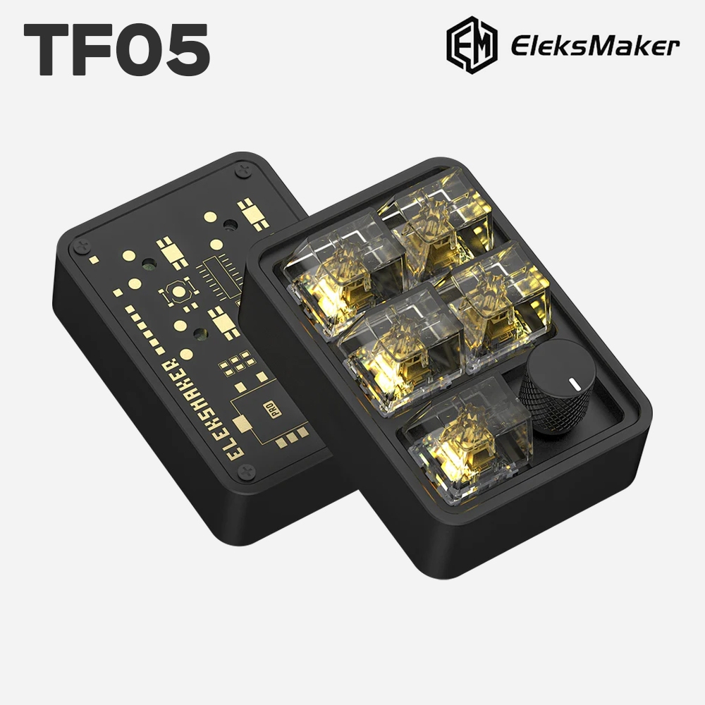 Electronic TF05 Macropad Touching Fish Keyboard | Shopee Malaysia