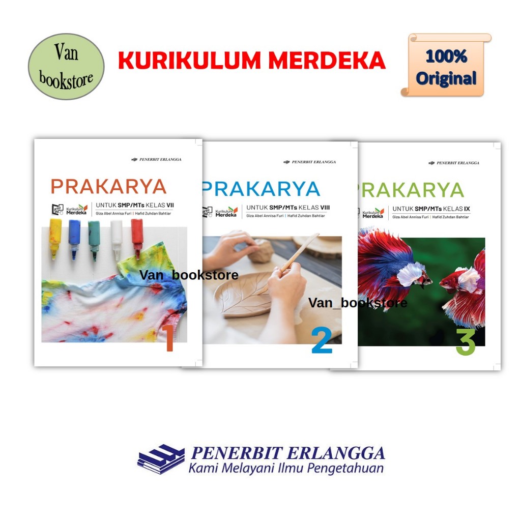 Junior High School Crafts Grade 7 8 9 - Merdeka Curriculum | Shopee ...