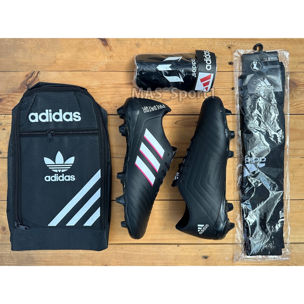 Newest ADIDAS PREDATOR FOOTBALL SHOES SIZE 38 - 43 FREE DEKER SOCKS BAG ...