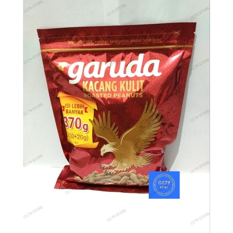 Garuda Roasted Peanut Skin 370gr (350gr + extra 20gr) | Shopee Malaysia