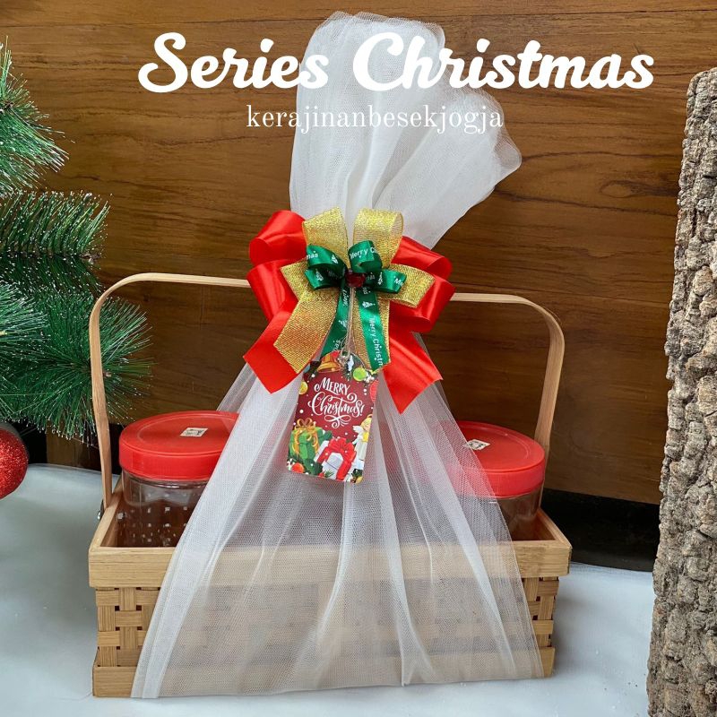CHRISTMAS SERIES | DELIA BOX TILE RIBBON | Bamboo parcel cake delivery ...