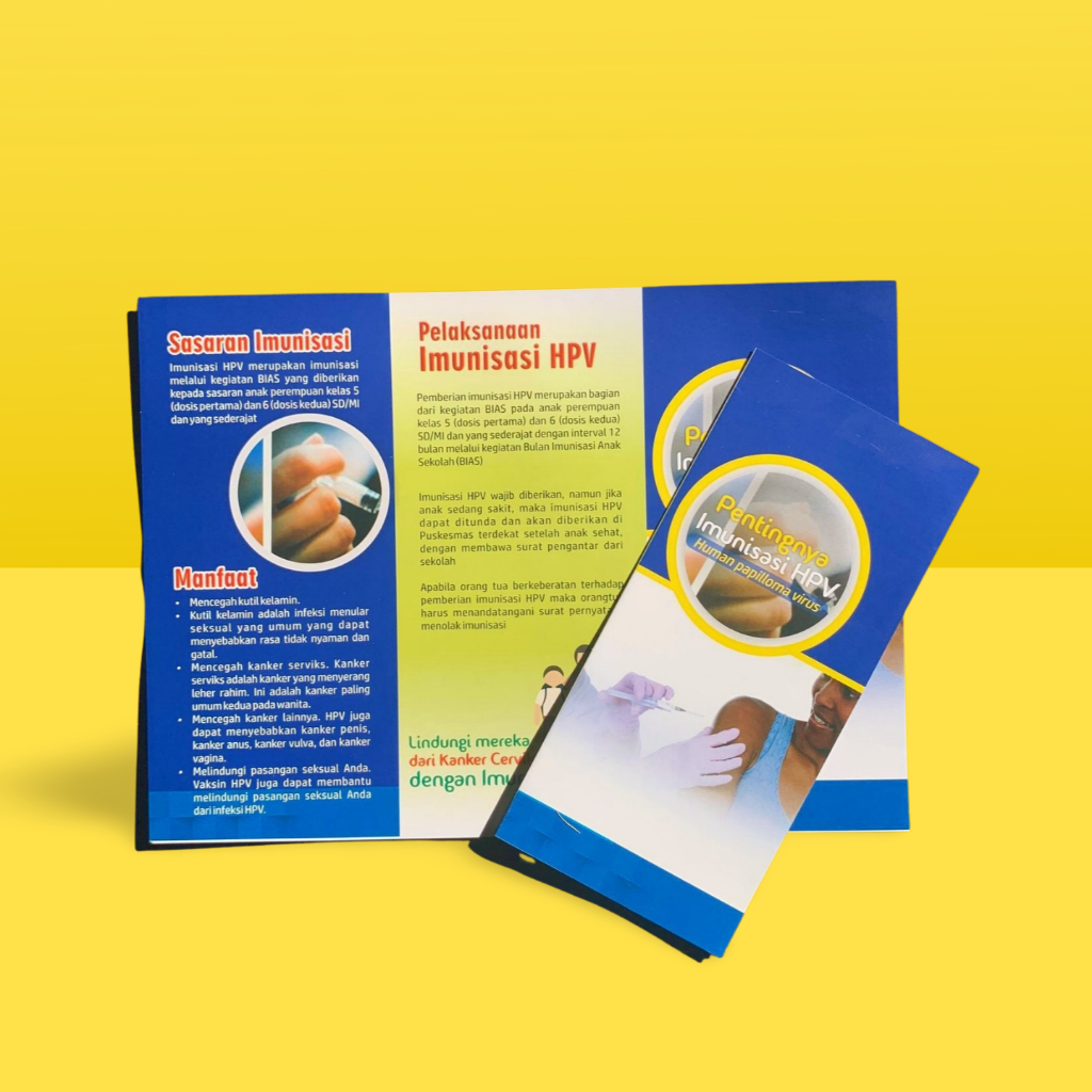 Health Brochure | Leaflet The Importance of HPV Immunization ...