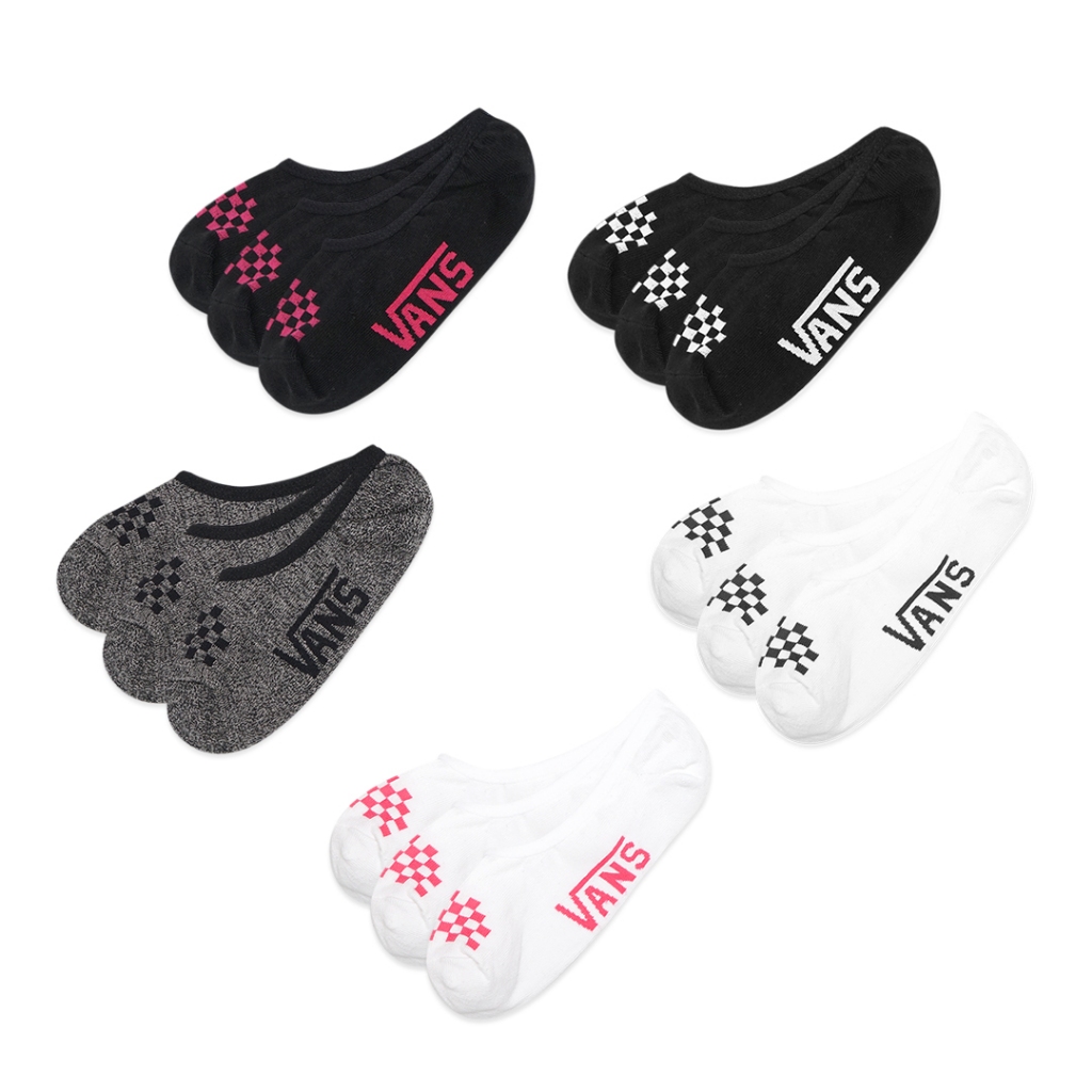 Vans Classic Canoodle No Show Socks 3-Pair Pack | Shopee Malaysia