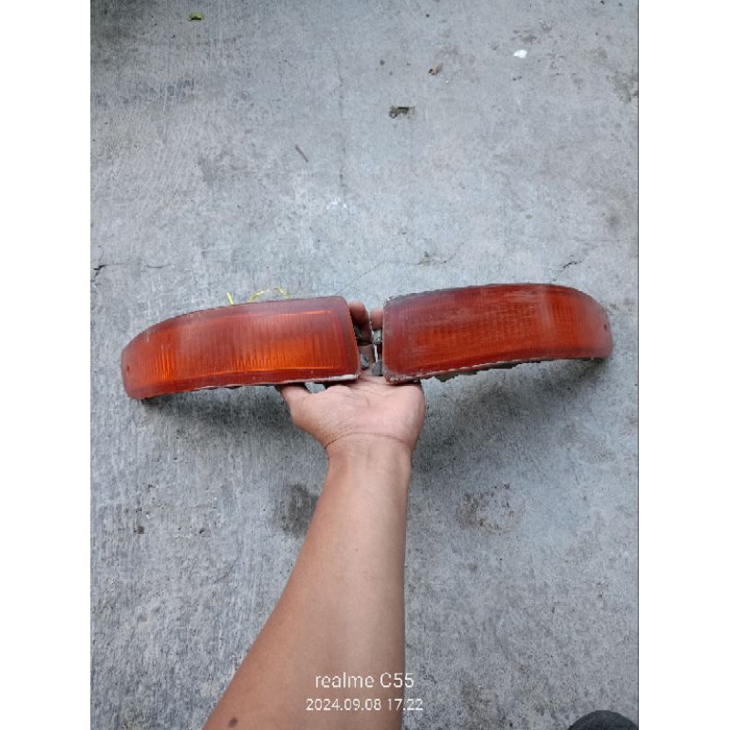 Toyota Corona Absolute ST191 Original SECOND Hand Bumper Demper Lamp ...