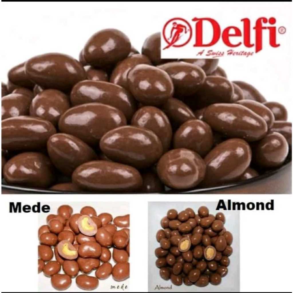 Chocolate Delfi Packaging 100 Grams Of almond And original mede Filling ...