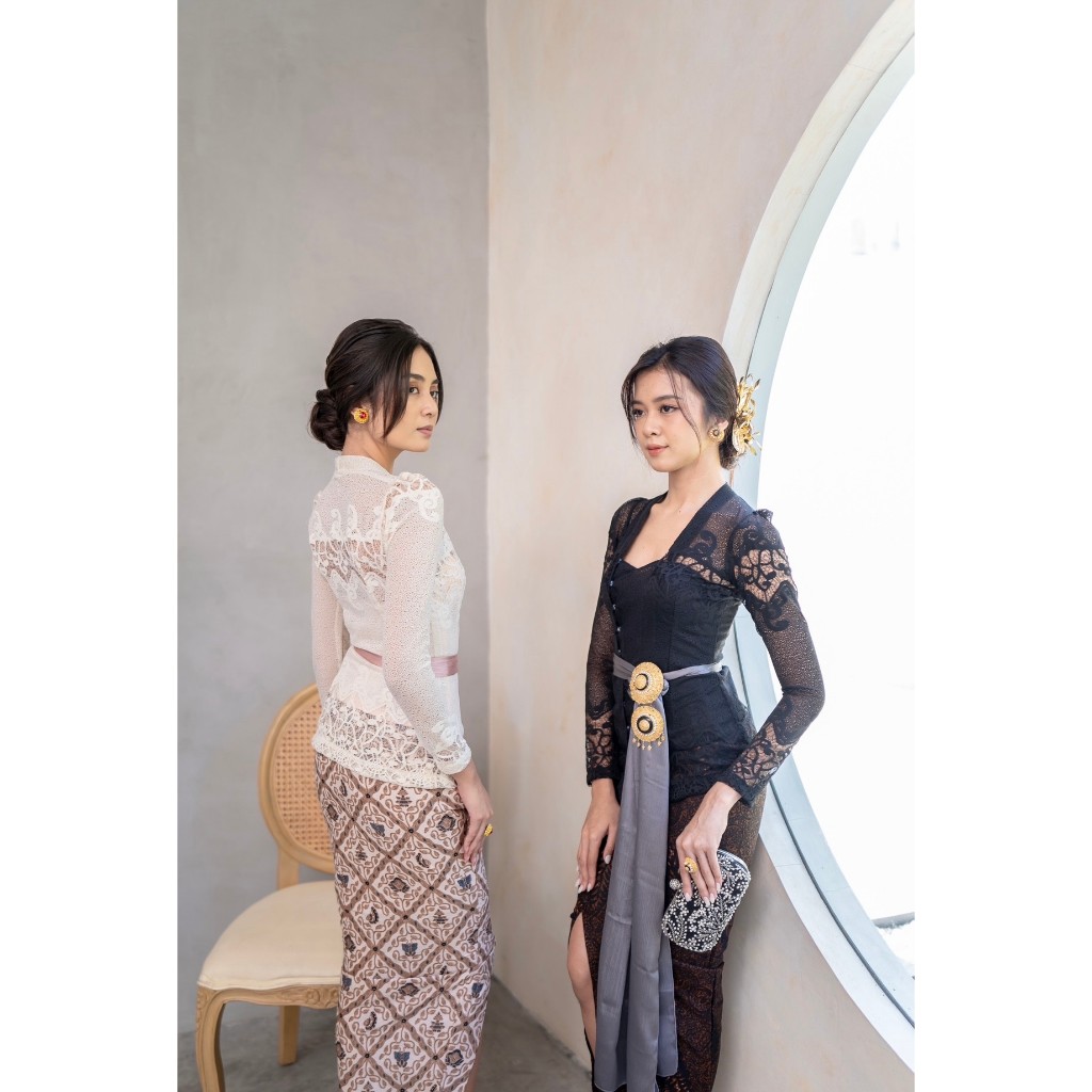 Clarini's Kebaya| Balinese kebaya modern kebaya wedding attire brocade ...