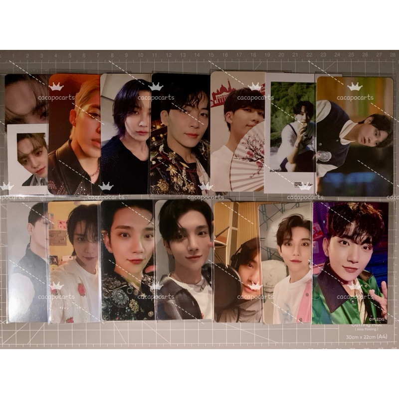 Photocard SEVENTEEN SCOUPS JEONGHAN JOSHUA JUN HOSHI HYUNG LINE 95 96 ...