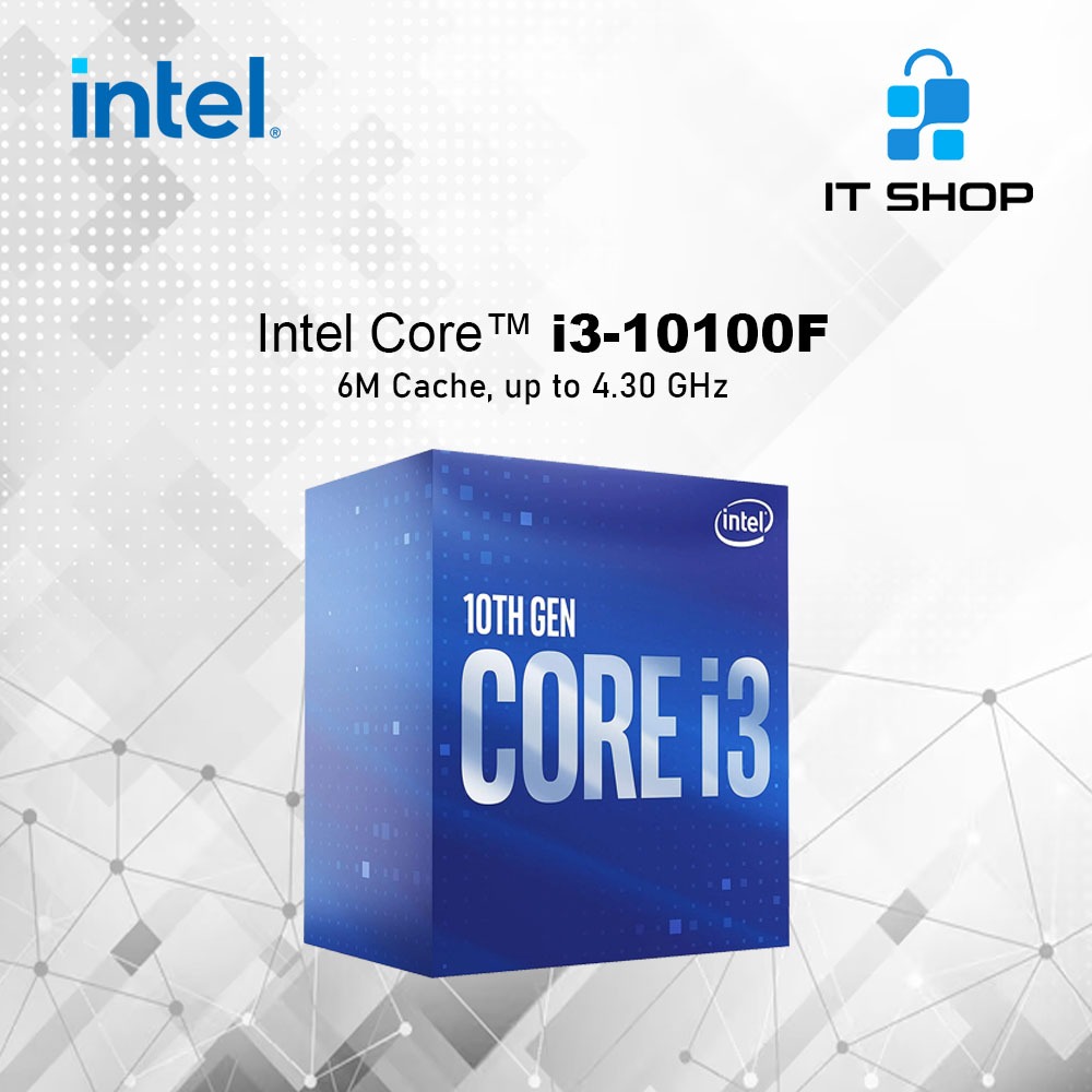 Processor Intel Core i3 10100F LGA 1200 Box | Shopee Malaysia