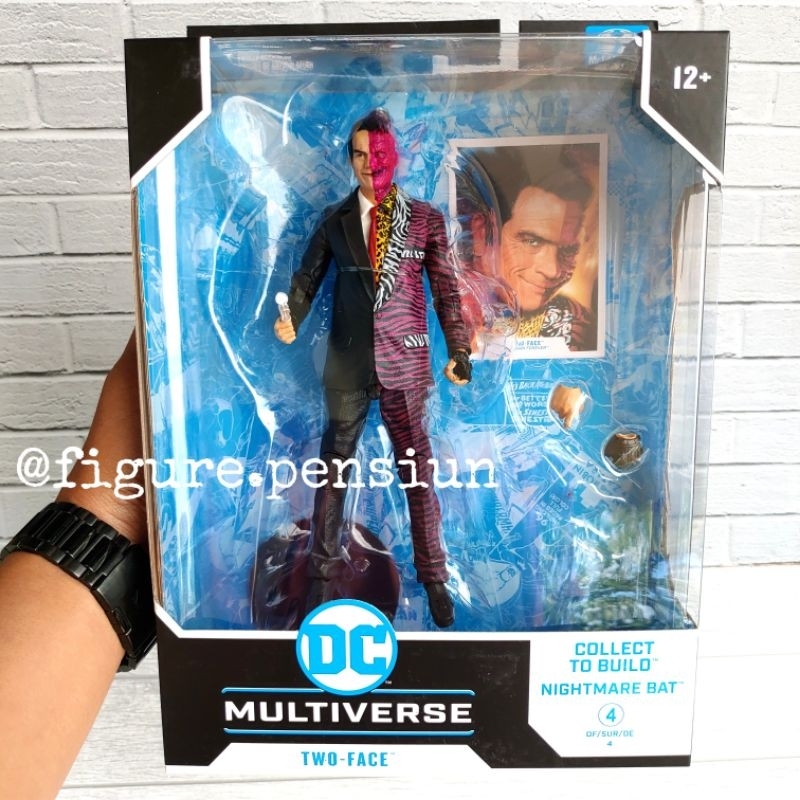 Dc MULTIVERSE MCFARLANE TWO FACE BATMAN FOREVER VAL KILMER NIGHTMARE ...