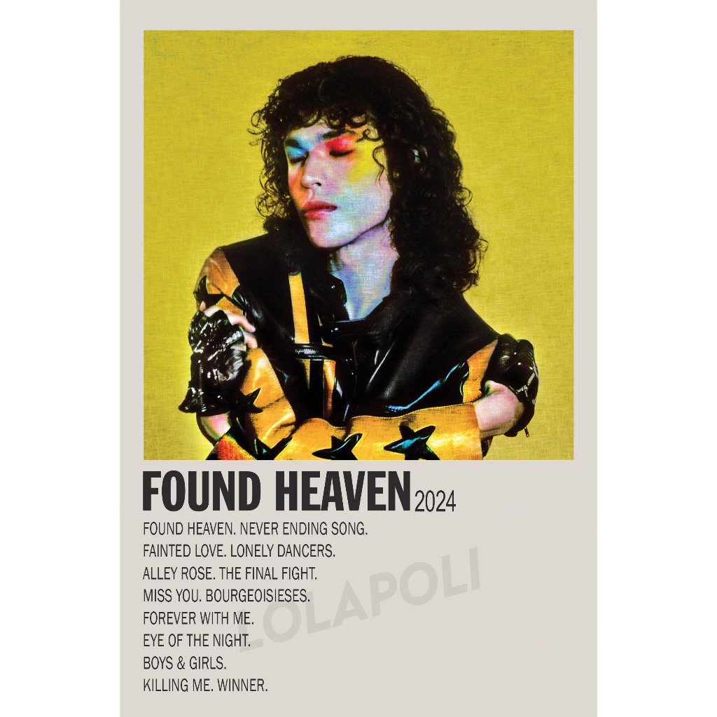 Poster Cover Album Found Heaven - Conan Gray | Shopee Malaysia