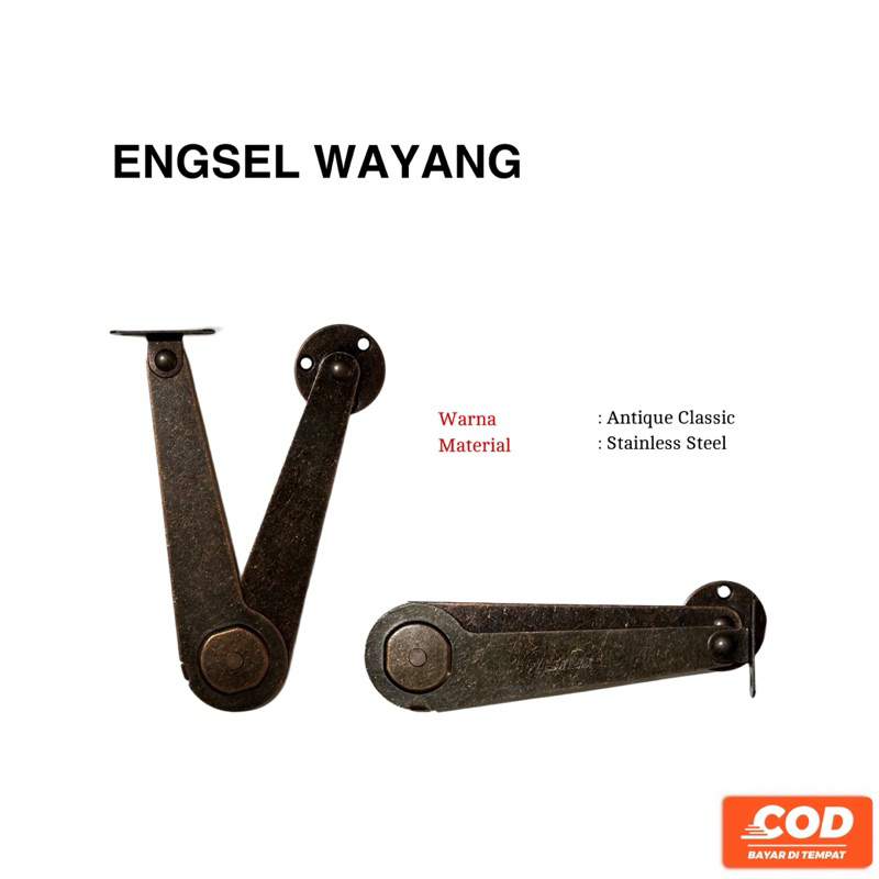 Round Corner 9" Pivot Window Puppet Hinges | Antique Elbow Hinges Flap ...