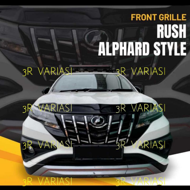 Grill TOYOTA ALL NEW RUSH/TERIOS 2018 ALPHARD Model | Shopee Malaysia