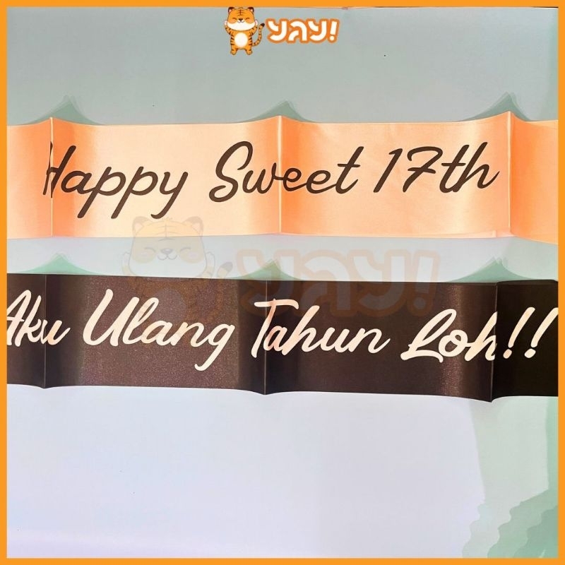 Yay! Happy BIRTHDAY / SWEET SEVENTEEN BIRTHDAY SAVE | Shopee Malaysia