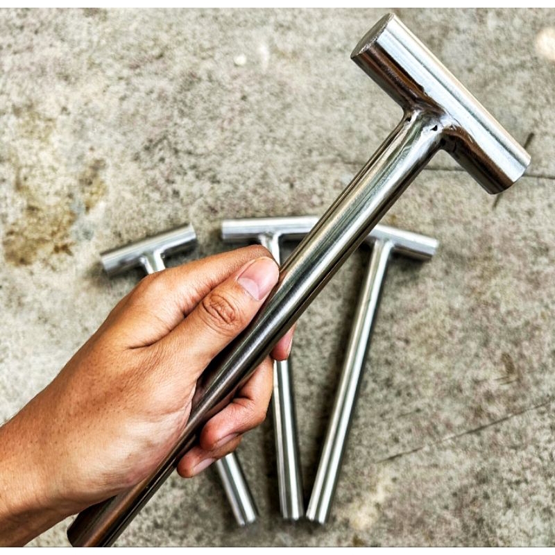 Stenlis ICE CUBES HAMMER MULTIPURPOSE STAINLESS STAINLESS ICE HAMMER ...