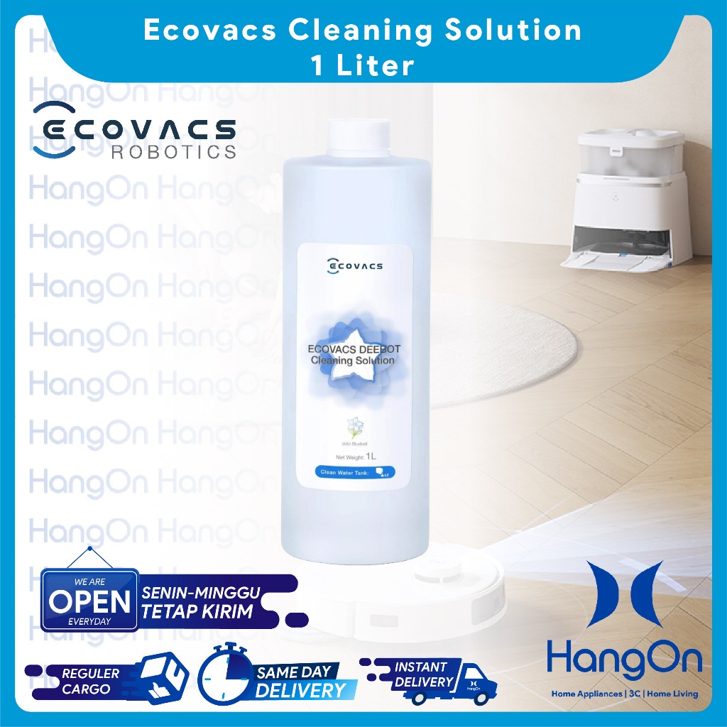 Ecovacs Cleaning Solution 1 Liter Floor Mop Cleaning Liquid 1L | Shopee ...