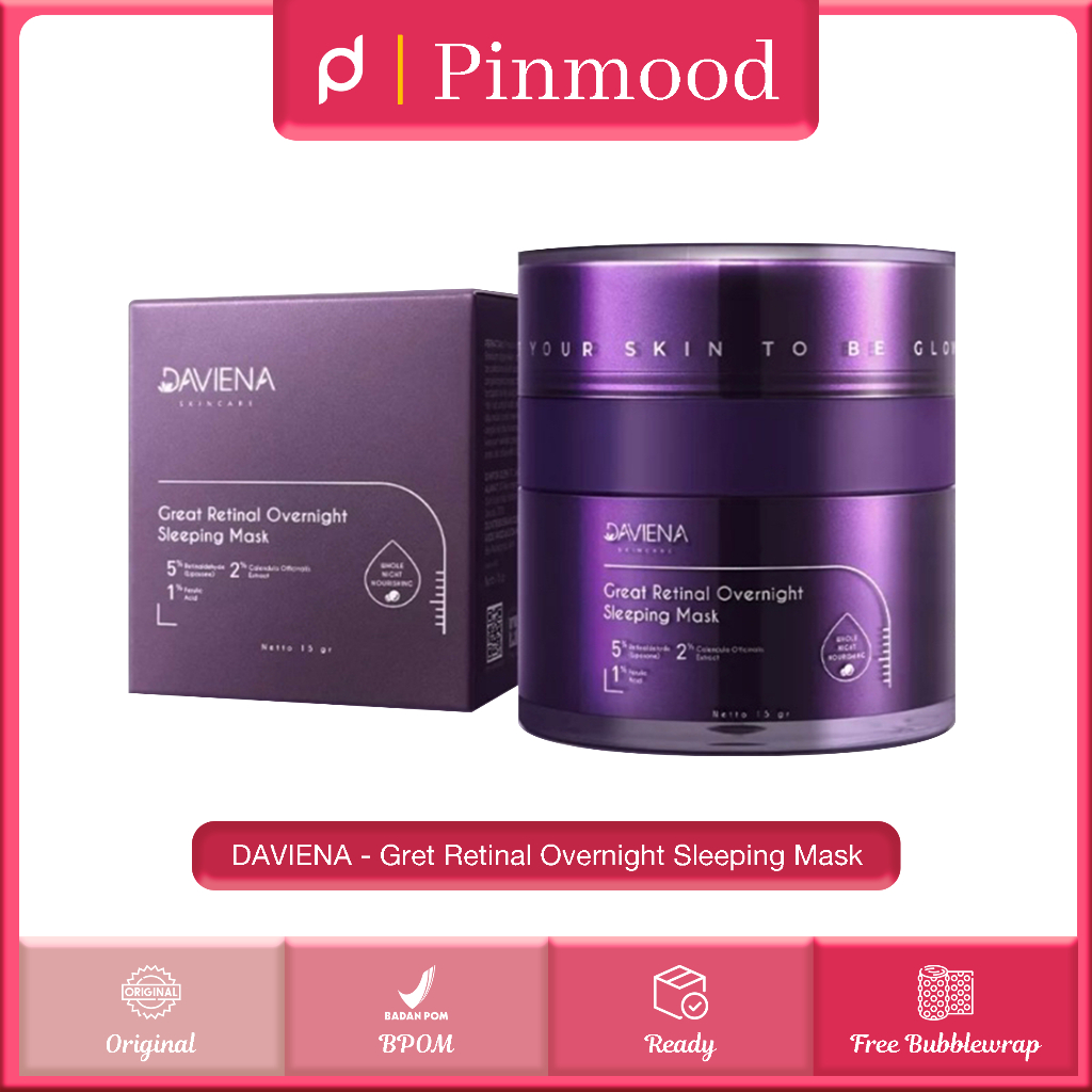 Daviena - GREAT RETINAL OVERNIGHT SLEEPING MASK (15G) - Whole Night ...
