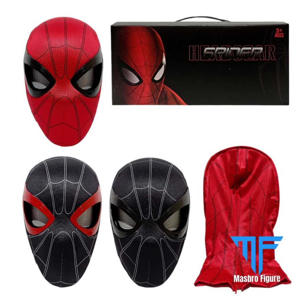 Spider-man Mask Superhero Spiderman Cosplay | Shopee Malaysia