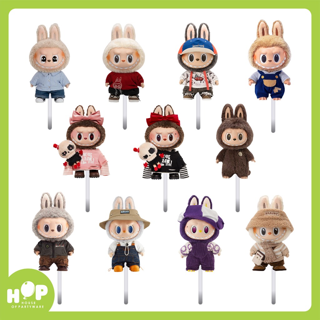 Labubu Cake Topper Cupcake Cake Decoration | Shopee Malaysia