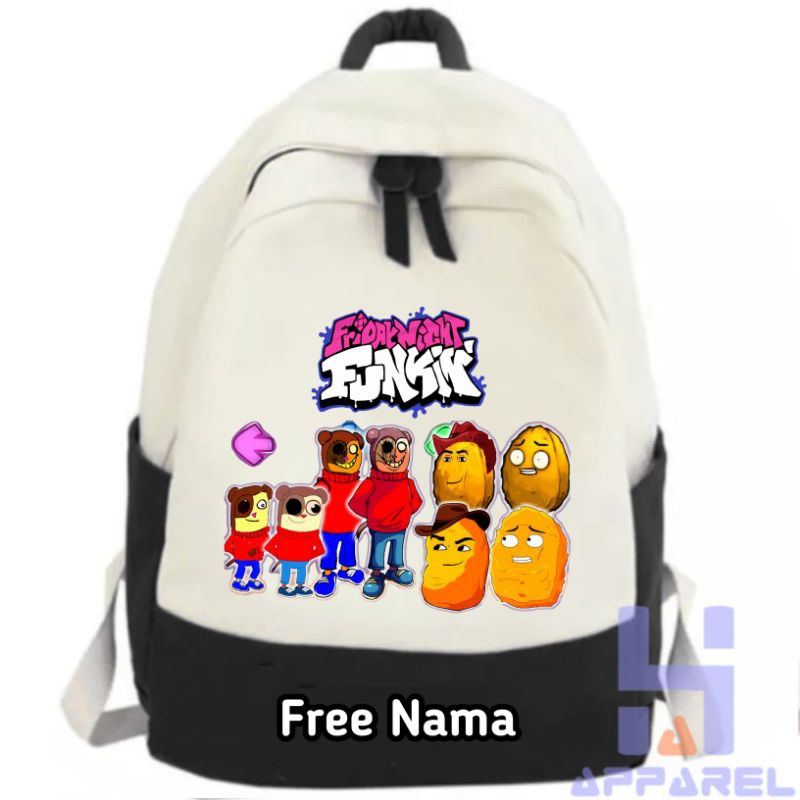 Friday NIGHT FUNKIN TWIDDLE FINGER FNF Children's Backpack | Shopee ...