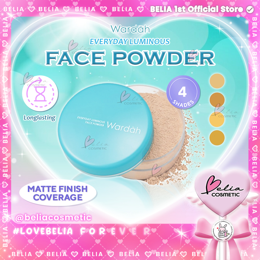 Young Wardah Everyday Luminous Series | Face Powder | Creamy Foundation ...