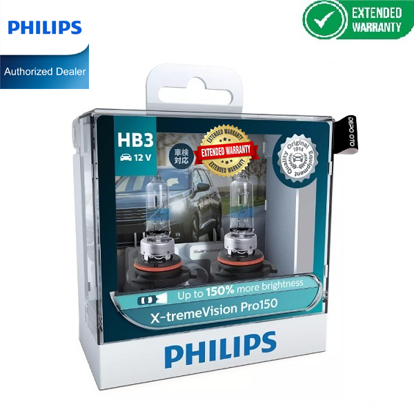 Philips X-treme Vision Pro150 HB3 Car Light Bulb | Shopee Malaysia