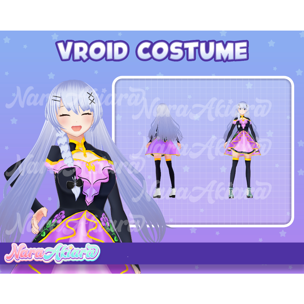 Exclusive Style with Ready-to-Wear 3D Vroid Costume, Vroid Suit for ...